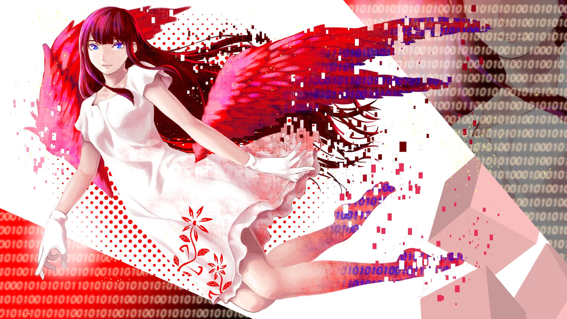 ice reizou subete ga f ni naru:the perfect insider magata shiki dress wallpaper wings | #340686 ...